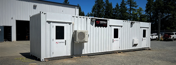 Shipping containers as E-houses - The future of modular solutions