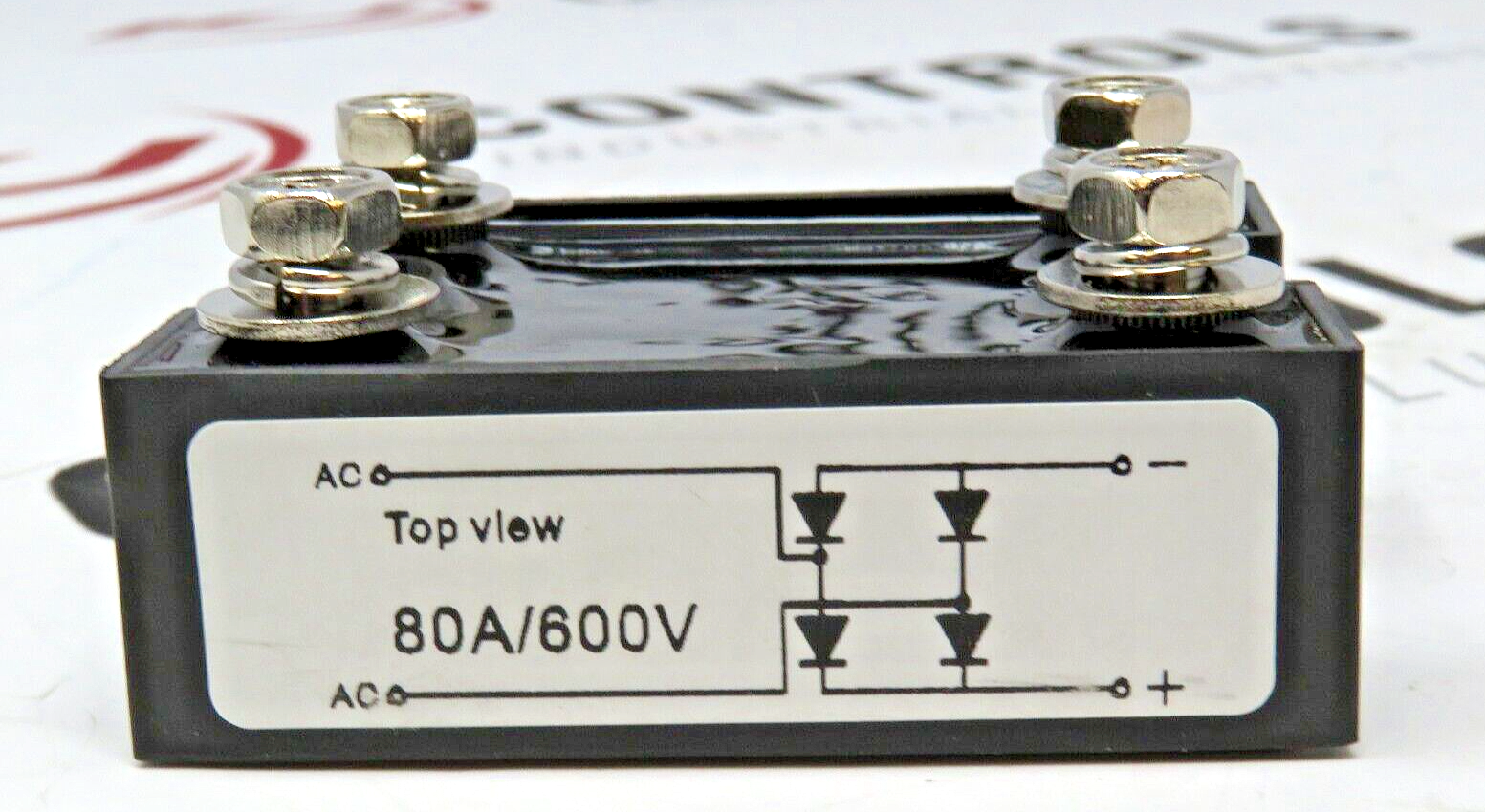 NTE5346 Bridge Rectifier Module 600V 80A Single Phase Screw Terminal